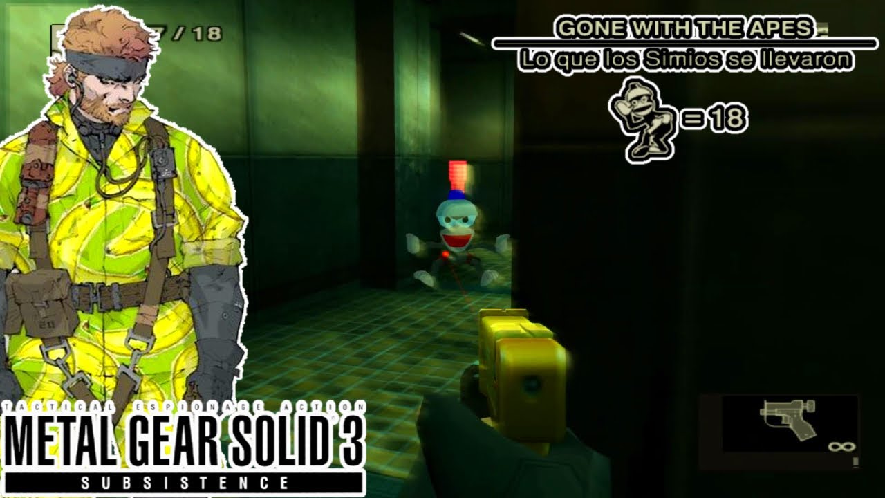 Gone with the Apes [Snake Vs Monkey] Metal Gear Solid 3: Subsistence ...