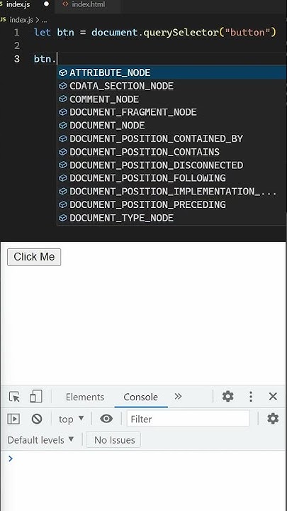 Javascript Events #shorts - YouTube