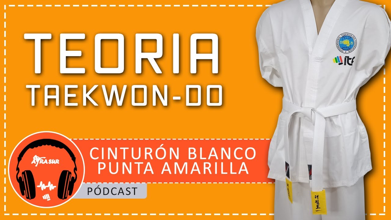 📙 TEORIA CINTURÓN BLANCO PUNTA AMARILLA 🥋 | EXAMEN TAEKWON-DO ITF (ATRA ...