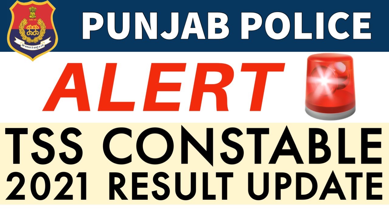 ਪੰਜਾਬ ਪੁਲਿਸ | Tss Constable 2021 | Results Update | Candidate very ...