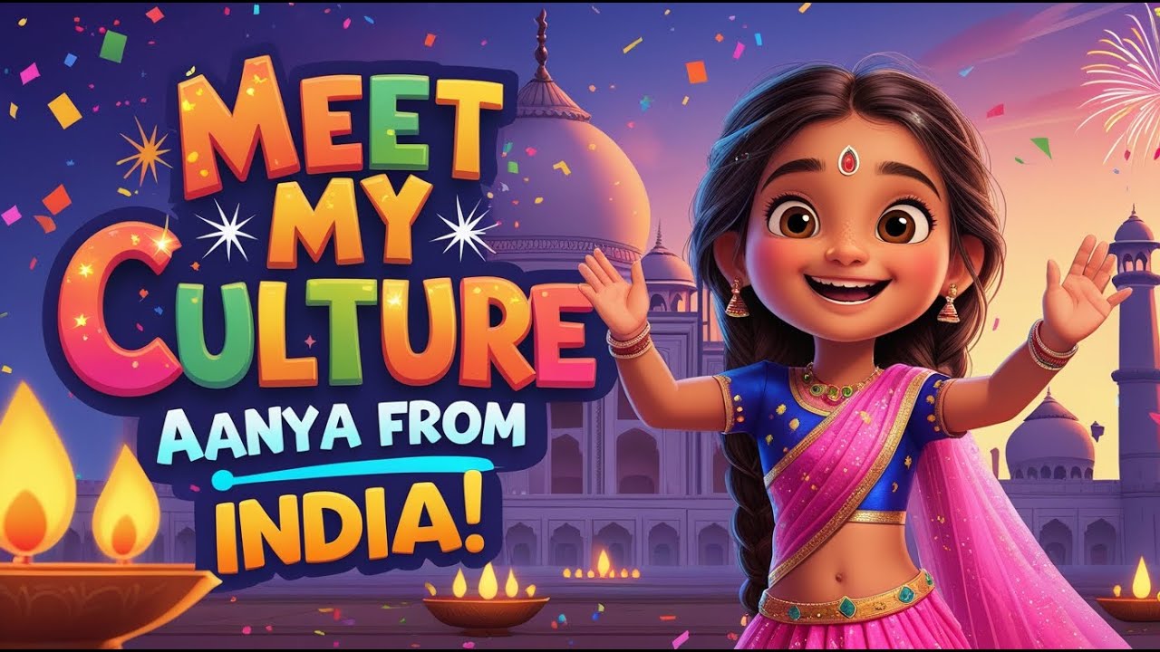 Explore India with Aanya! | Kids Culture Adventure 🌍 - YouTube