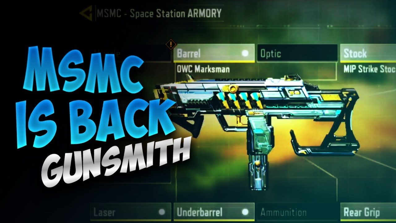 Msmc Gunsmith Tutorial || Best gun of S9 codm || Msmc is back season 2 ...
