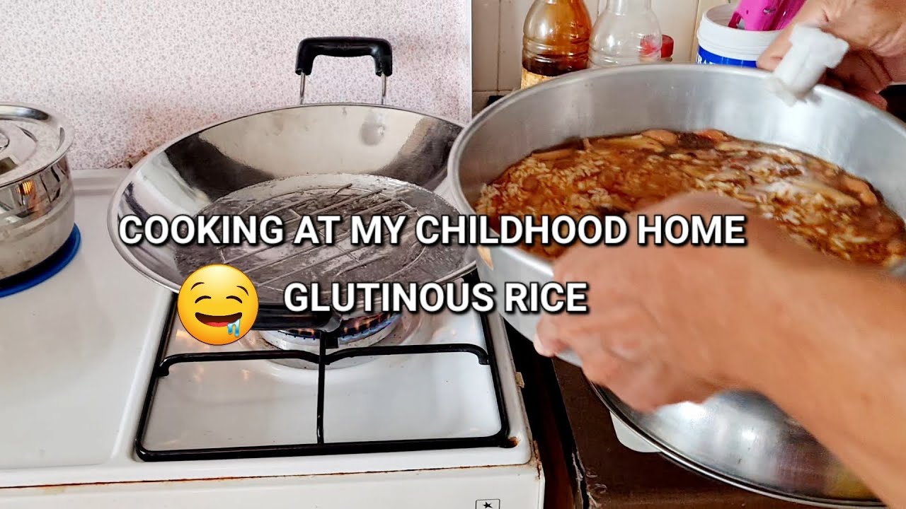 Cooking at My Childhood Home ~ Glutinous Rice in their style | Stella ...