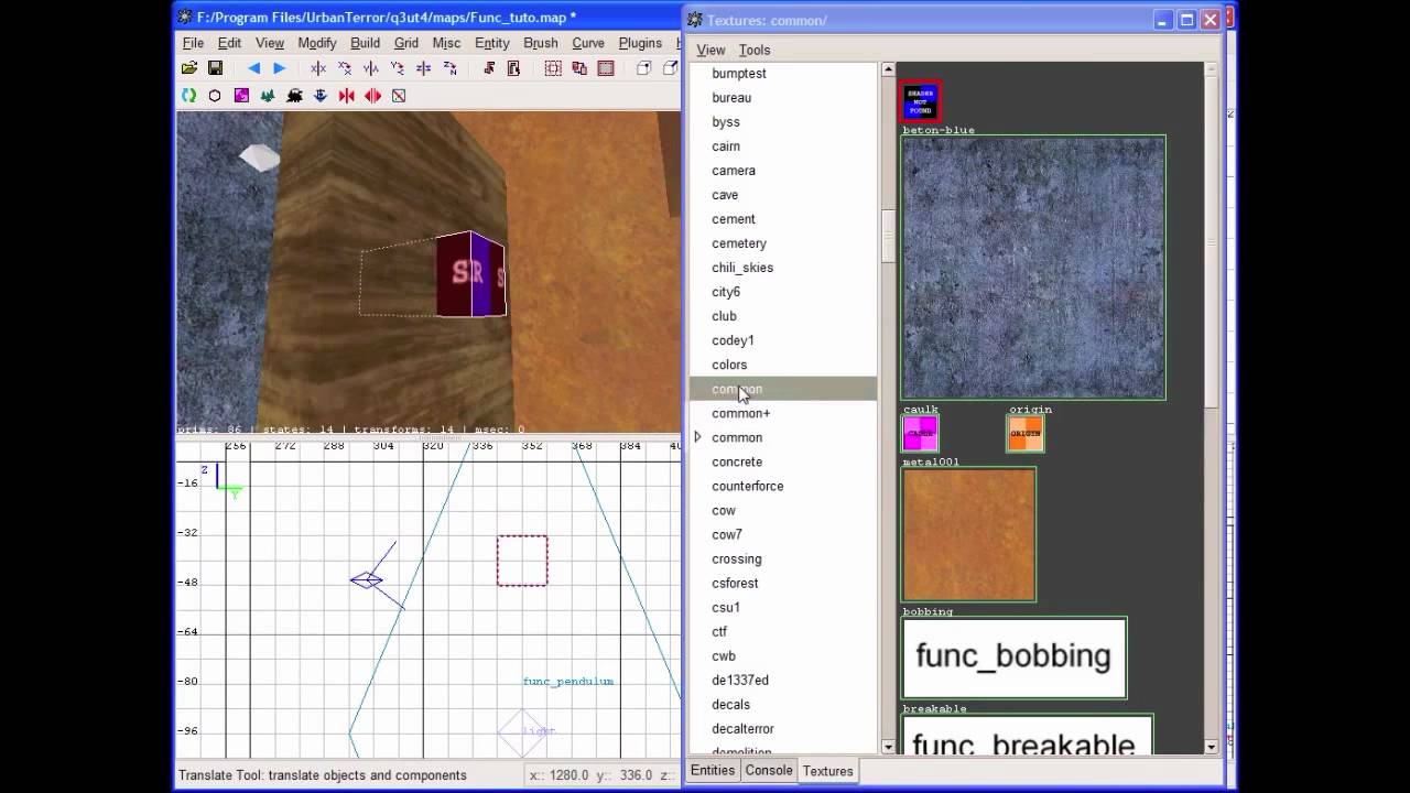 Tutoriel func_ gtkradiant - YouTube