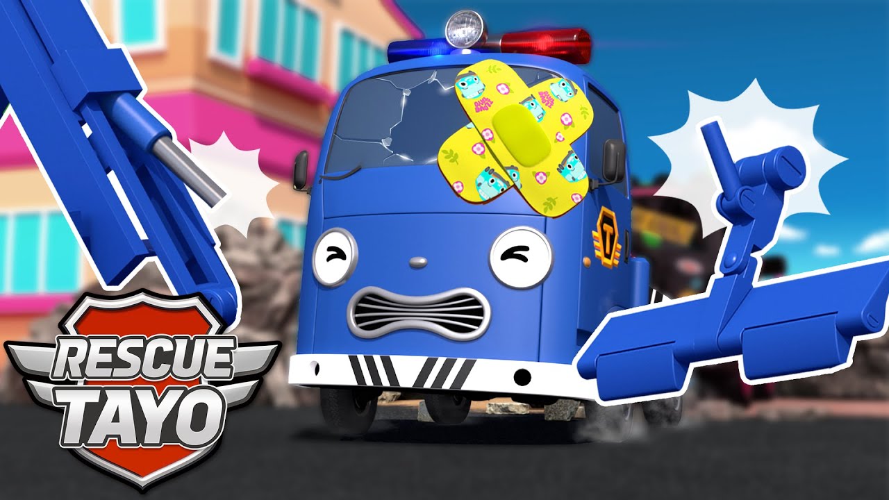 The Blue Rescue Team is in Trouble! Reki is INJURED! l Rescue Car Story ...