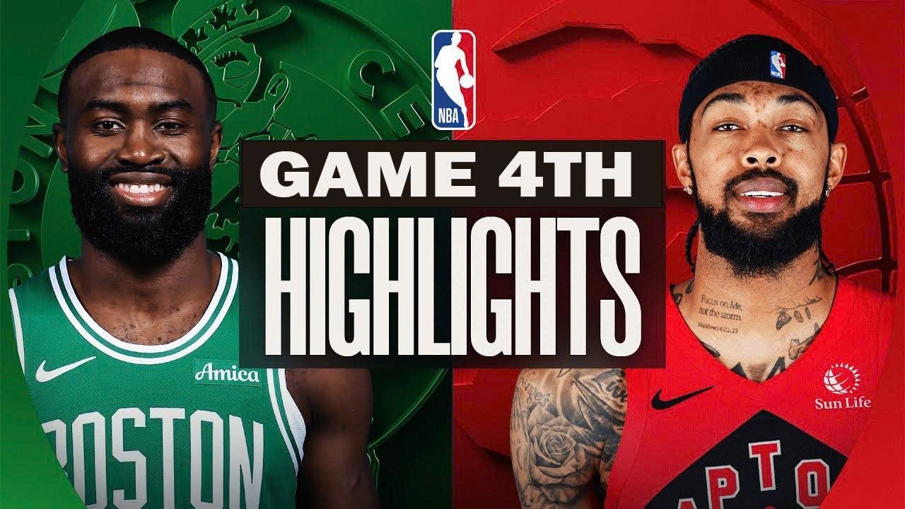 Boston Celtics Vs Toronto Raptors Game 4TH Highlights - Jan 09,2026 ...