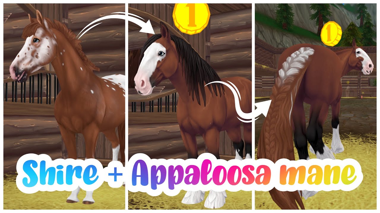 [SSO CHEATS] Giving Shire mane from Appaloosa - YouTube
