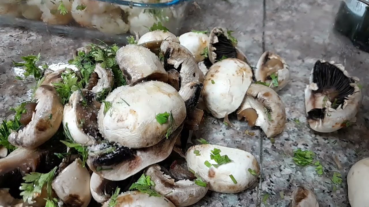 EXPENSIVE RECIPE/COLIFLOWER AND MUSHROOMS RECIPE. - YouTube