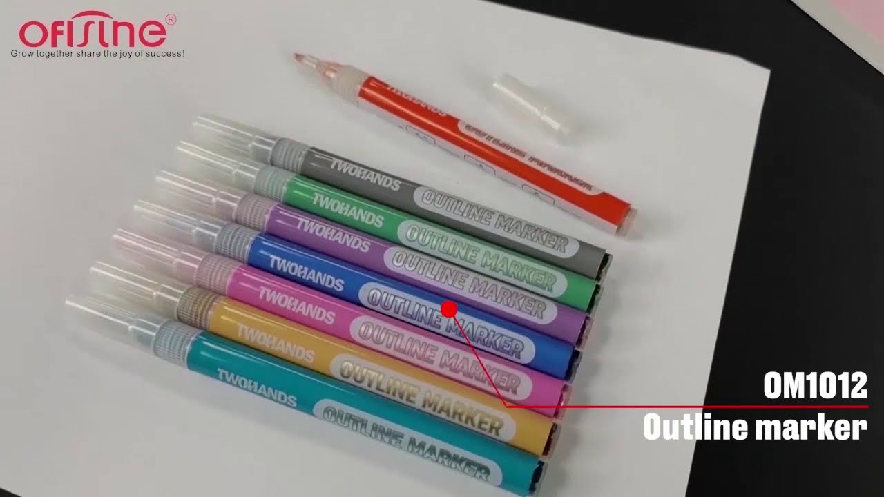 Ofisline Magic pens Outline marker the creative activity for children ...