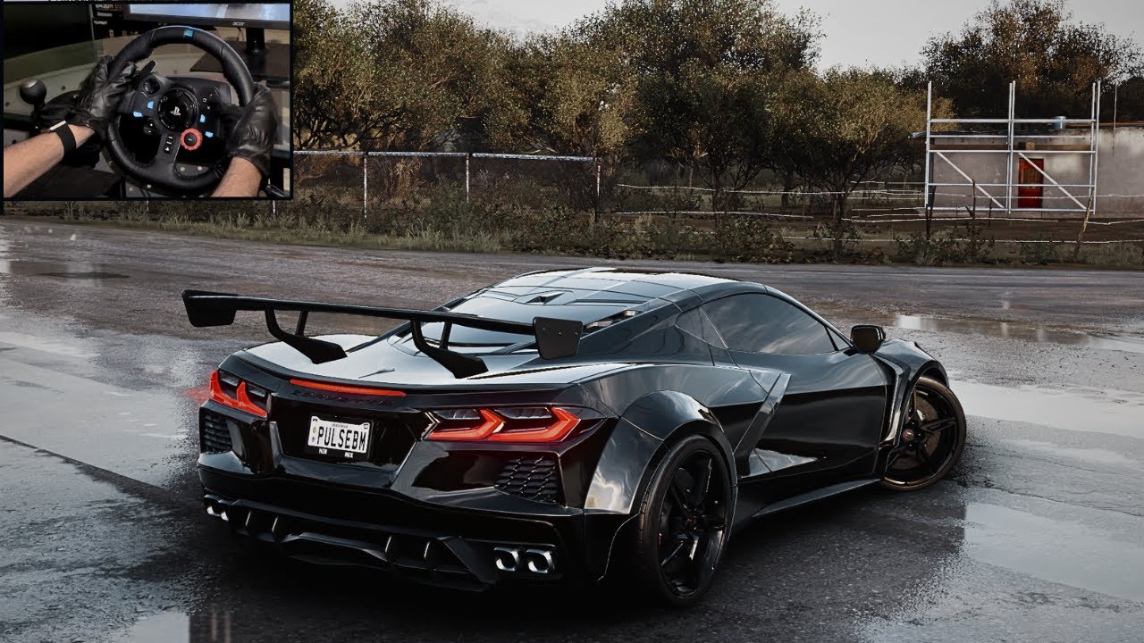 Chevrolet Corvette E-RAY | Forza Horizon 5 | Steering Wheel Gameplay ...