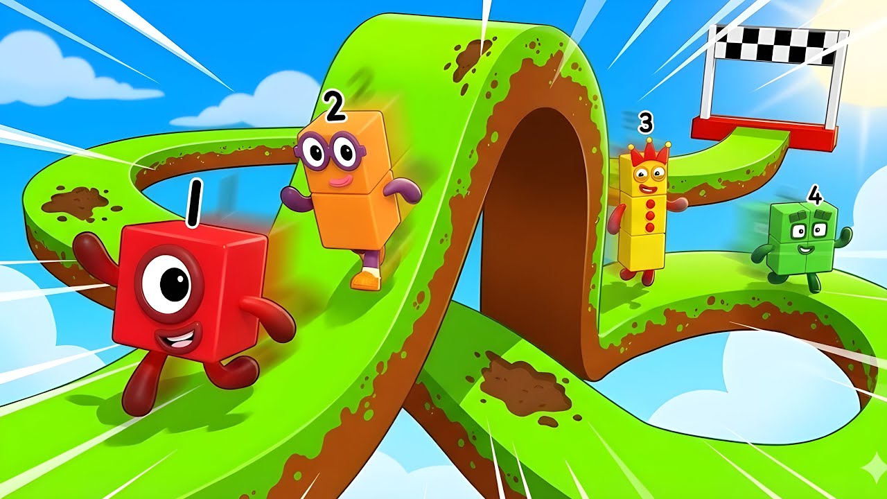 Numberblocks Play Speed Run 100 in Roblox! 🏃 - YouTube