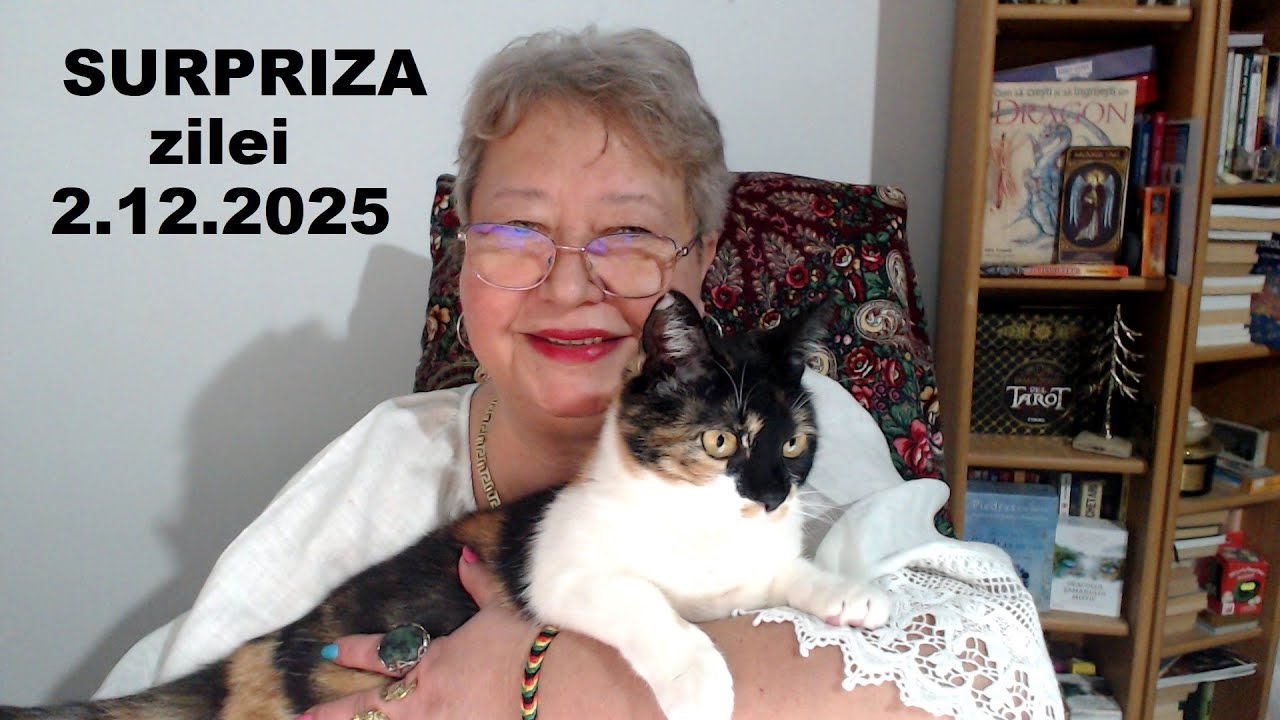 Surpriza zilei 2 Decembrie 2025 " Zambeste. Respira. Iubeste. Traieste ...