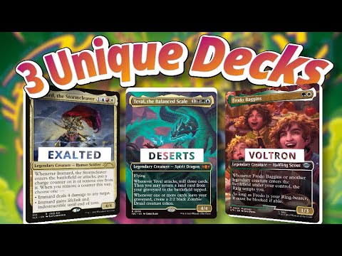 3 FUN Commander Deck Ideas (VOL.4) | Magic: The Gathering - YouTube