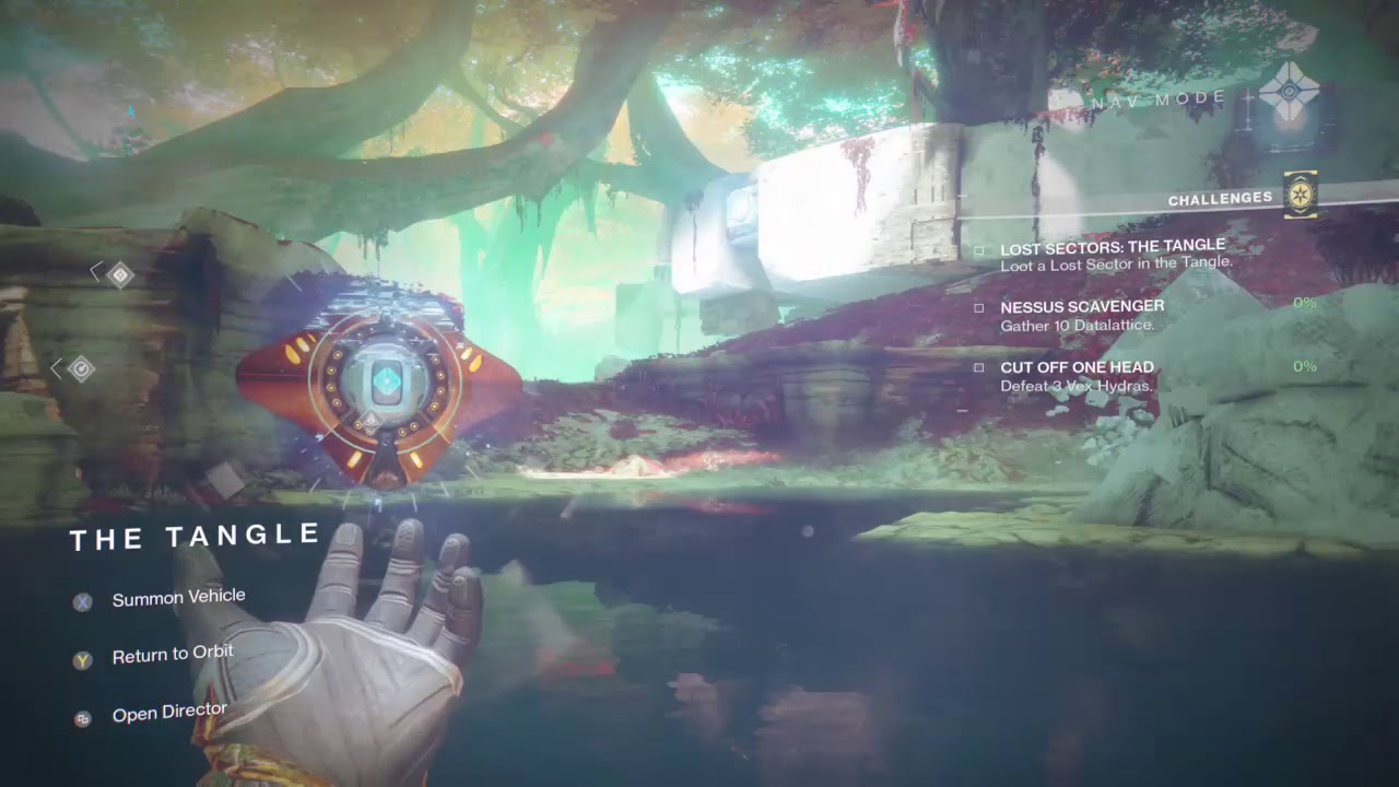 destiny 2 the tangle out of map - YouTube