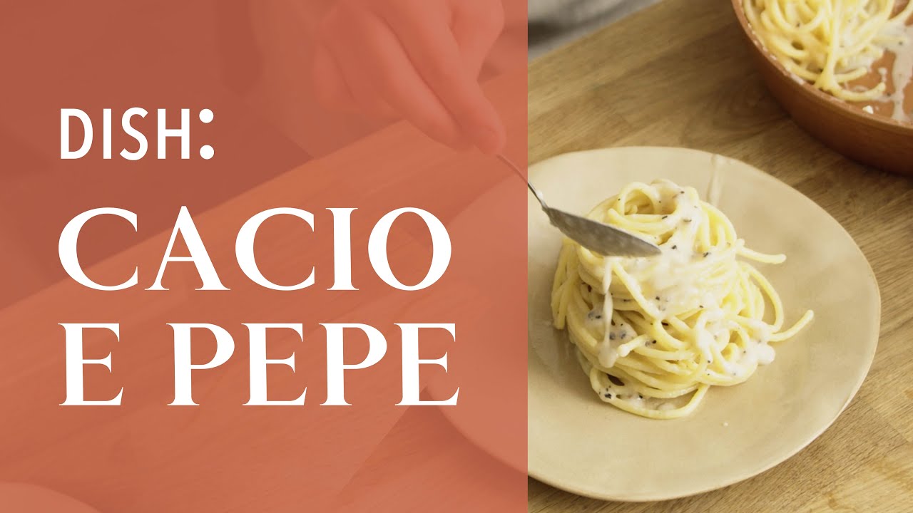 How to make cacio e pepe pasta - YouTube