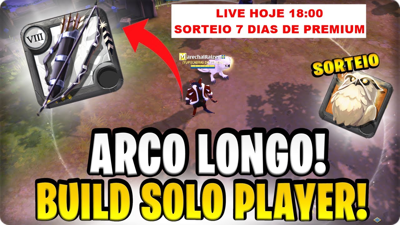 Albion Online - MELHORES BUILDS PARA JOGAR SOLO - ARCO LONGO! (2023) - YouTube
