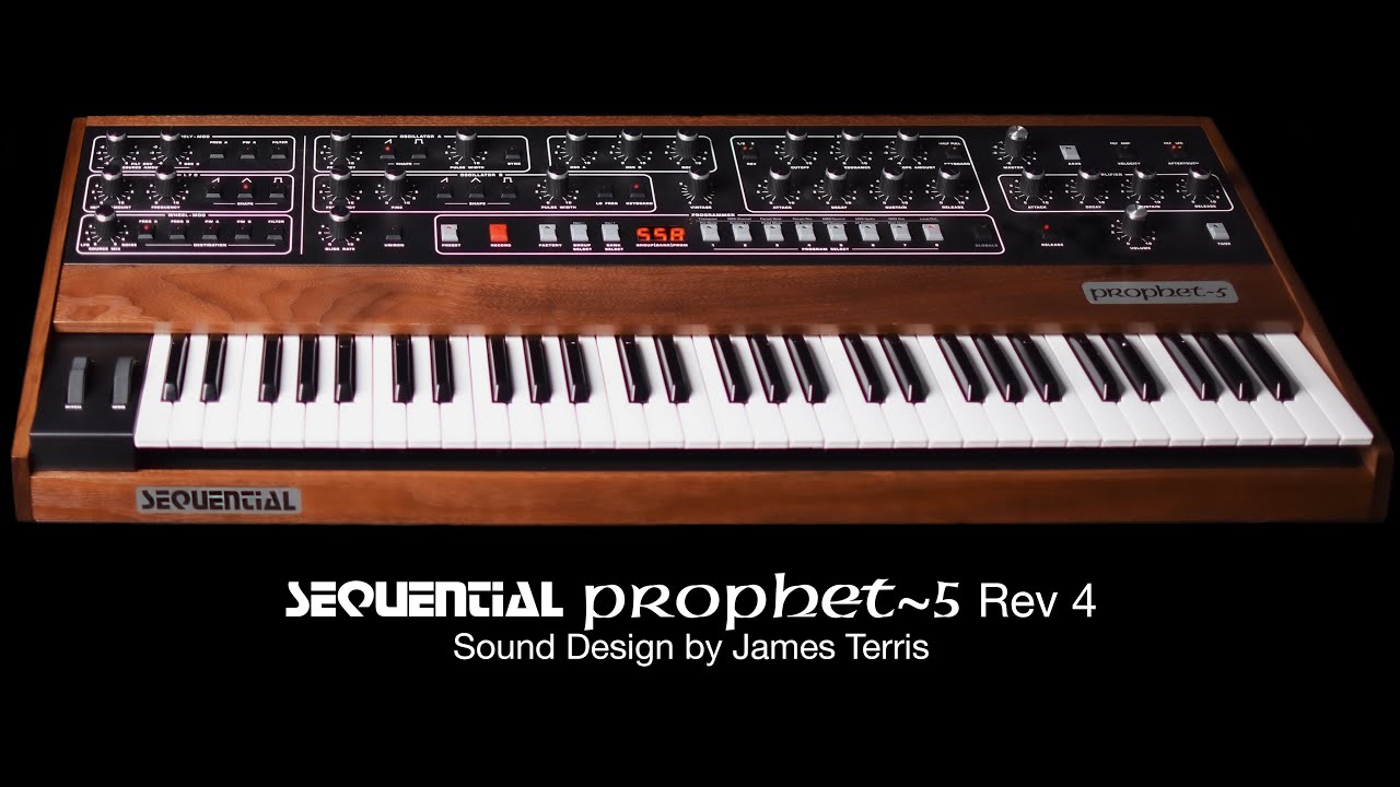 Sequential Prophet~5 Sound Design by James Terris - YouTube