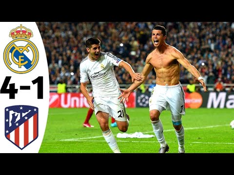 Real Madrid vs Athletico Madrid 4-1 | UCL Final 2014 Extended ...