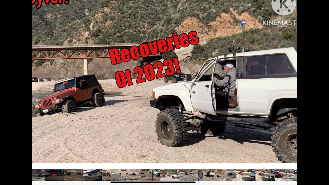 Azusa Canyon Off-Road OHV, Recoveries in 2023. - YouTube
