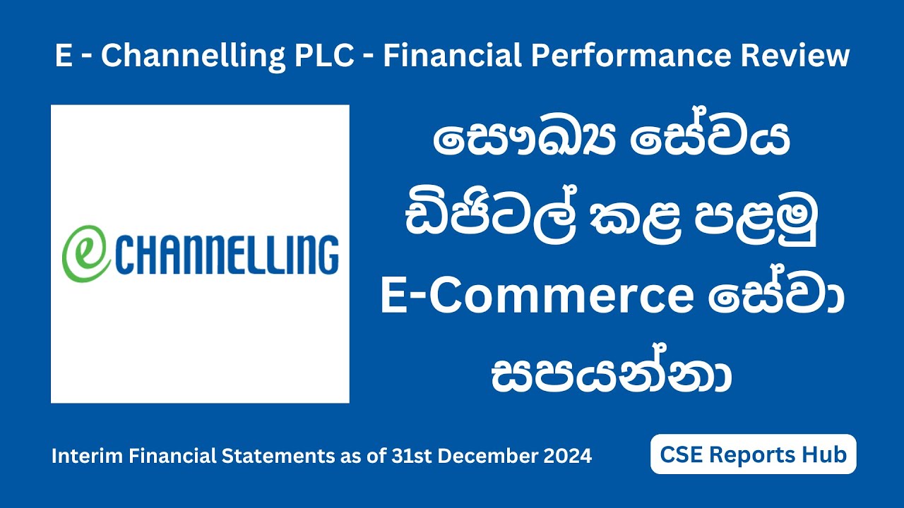 E - Channelling (ECL.N) 2024 Year Financial Performance | 2024 Q4 ...