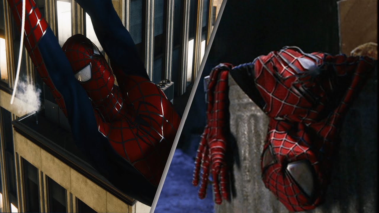 Recreating The 'Sad Swing' Scene From Spider-Man 2 | Spider-Man PS4 ...