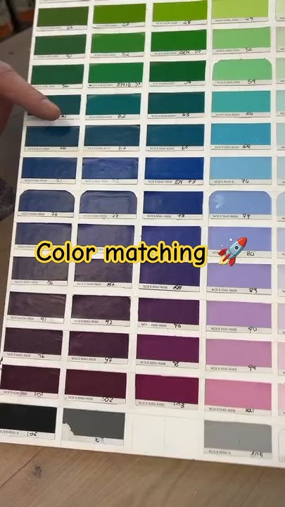 How To Match Car Paint - DIY Color Matching Techniques - YouTube