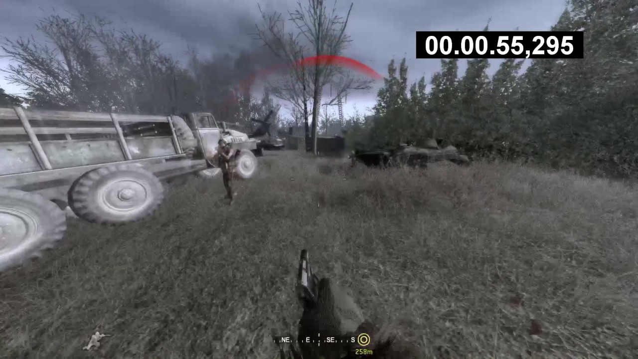 CoD4 All Ghillied Up Speedrun - Old PB (2:23,599) - YouTube