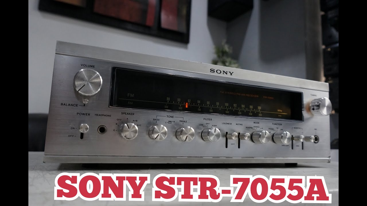 SONY STR 7055A - YouTube