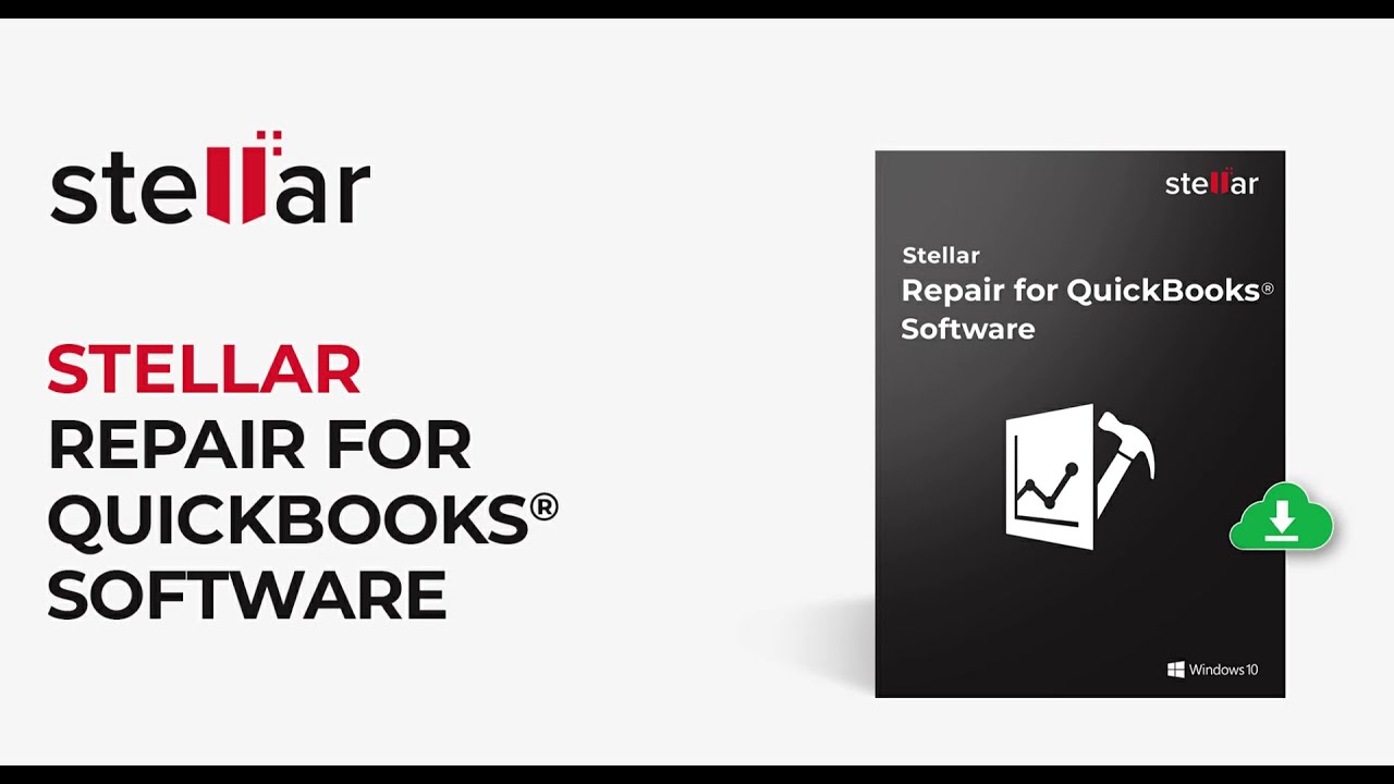How to Repair Damaged QuickBooks Data File Using Stellar Repair for ...