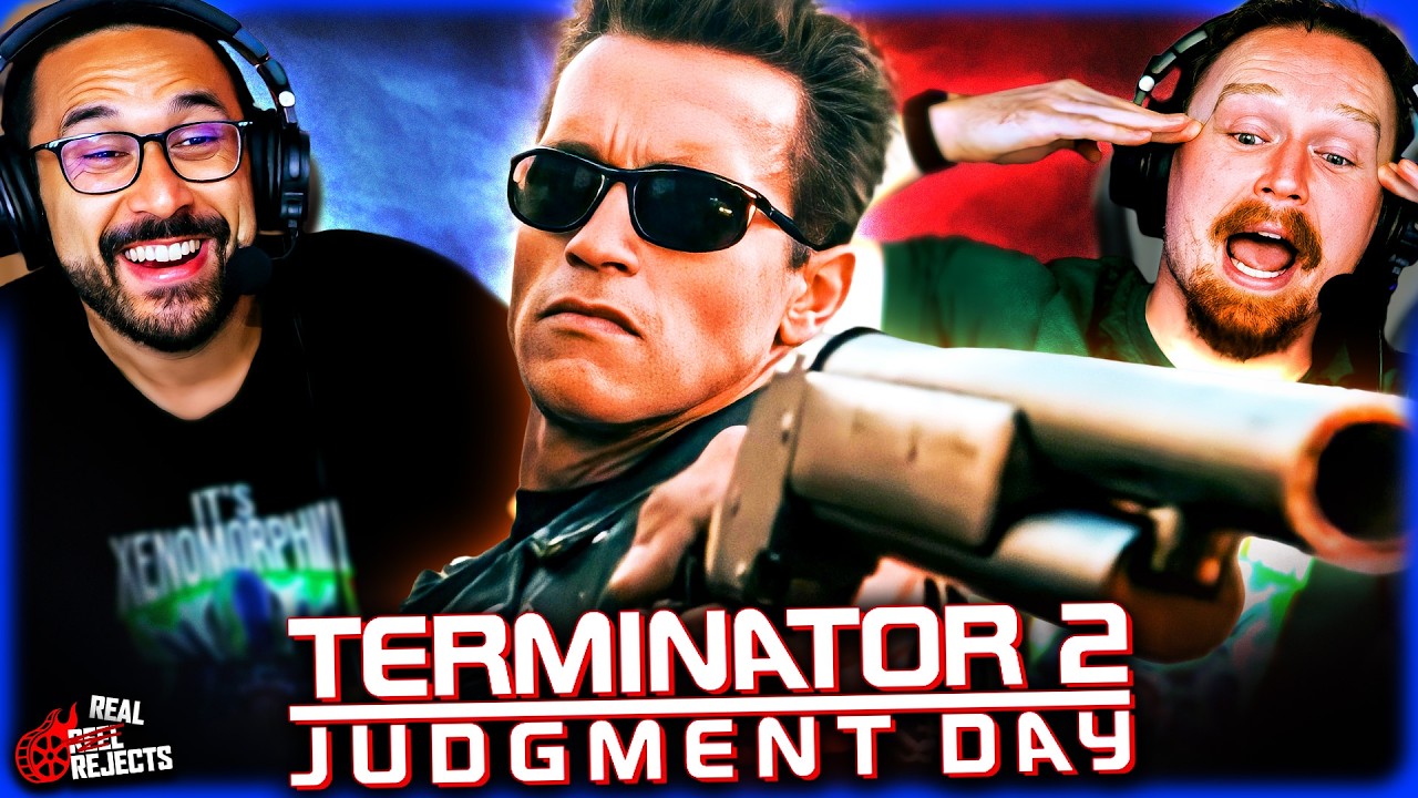 TERMINATOR 2: JUDGMENT DAY IS THE BEST FILM EVER?! MOVIE REACTION ...