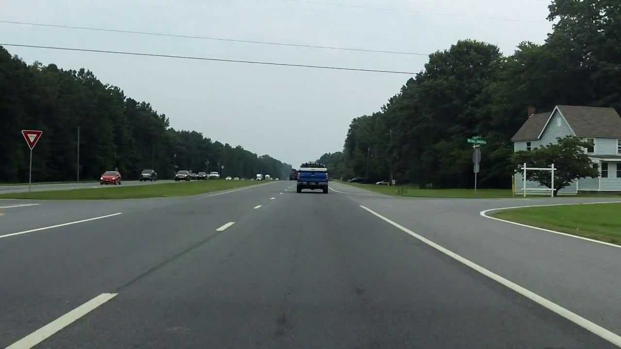 Dupont Highway (US 13 from DE 12 to DE 10) northbound - YouTube