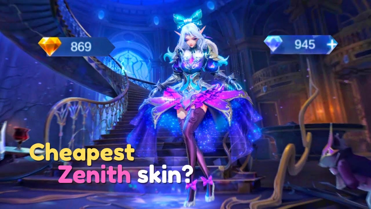 CHEAPEST ZENITH SKIN?🙀💜 SELENA ZENITH SKIN DRAW 👠🔮 - YouTube