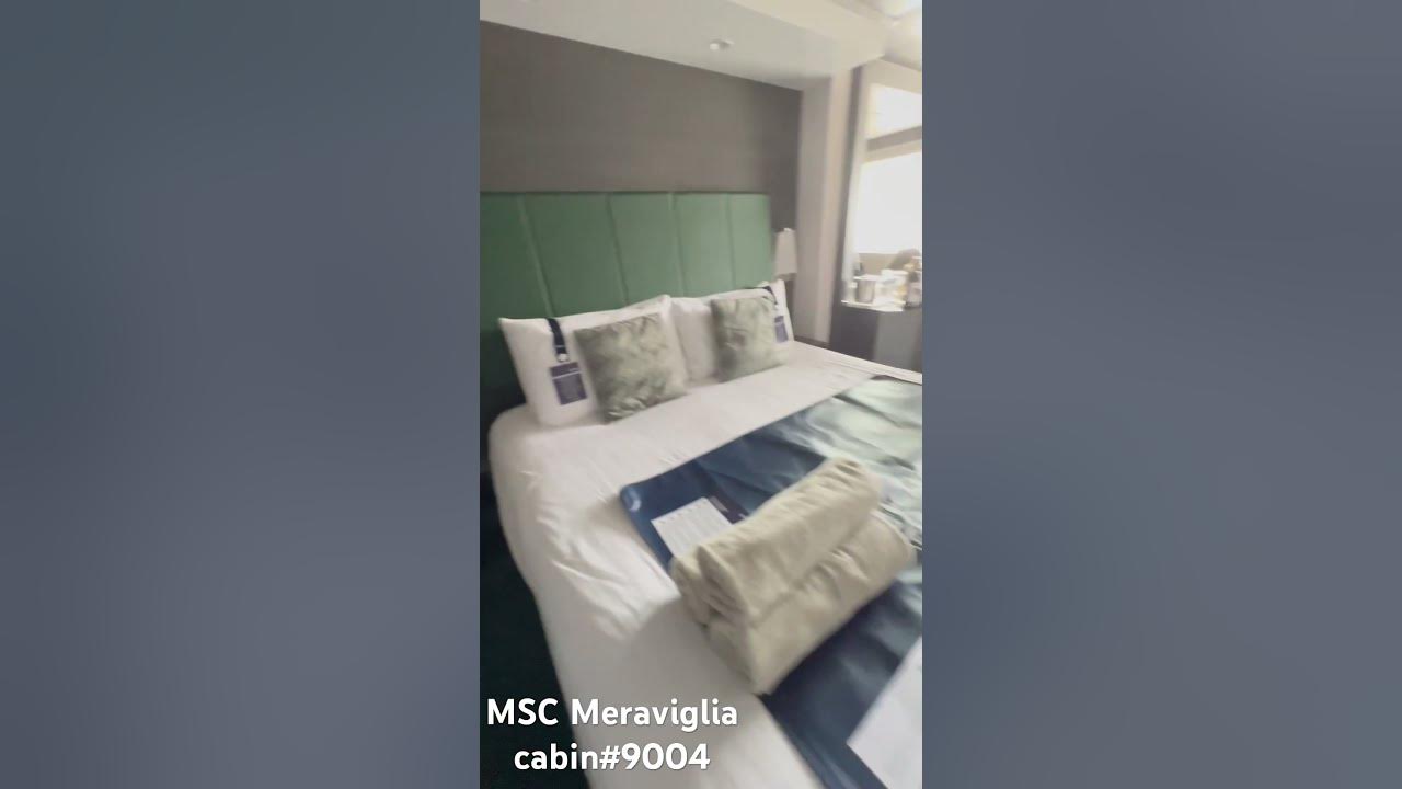 MSC Meraviglia cabin#9004(OL2) - YouTube