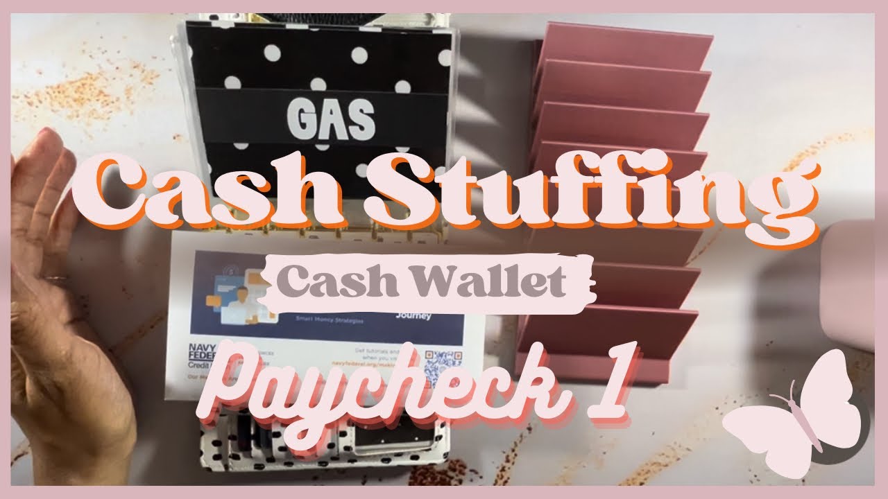Paycheck 1 April 2024 Cash Wallet Stuffing. No Extra Money to Save ...