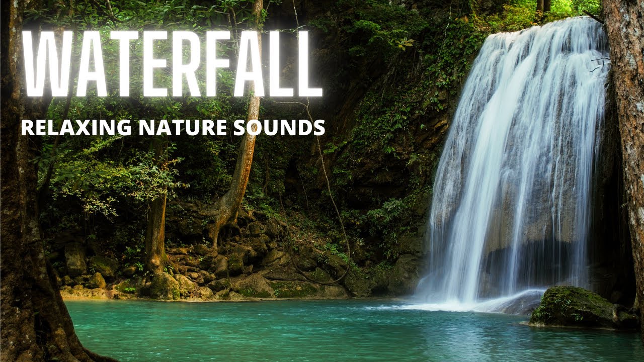 Waterfall Background, Relaxing Sounds. Music for Spa and Massage - YouTube