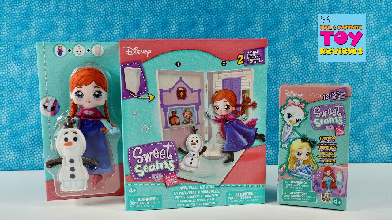 Disney Sweet Seams Frozen Blind Bag Plush Unboxing - YouTube