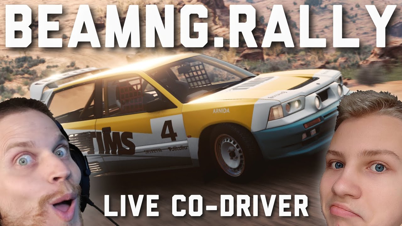 Beam.NG Rally With Live Co-Driver Jake! - YouTube