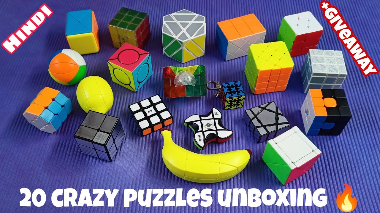 MASSIVE 20 Cubes unboxing + Giveaway | BLegend - YouTube