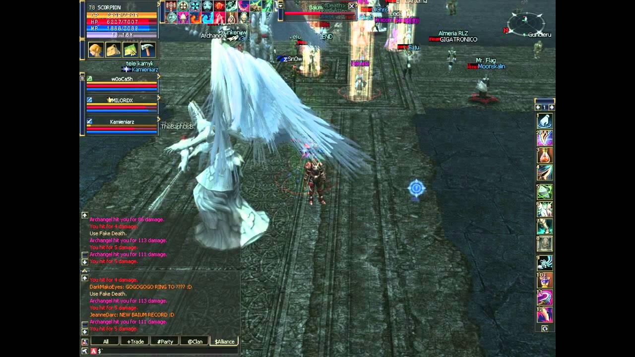 L2 Dragon Network - Server Shadow - Baium ( Tower Of Insolence - 14th ...