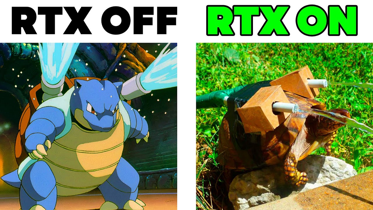POKEMON MEMES V45 RTX OFF Vs. RTX ON - YouTube