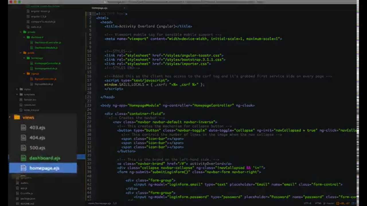 Building An Angular Application In Sails 6 User Authentication In