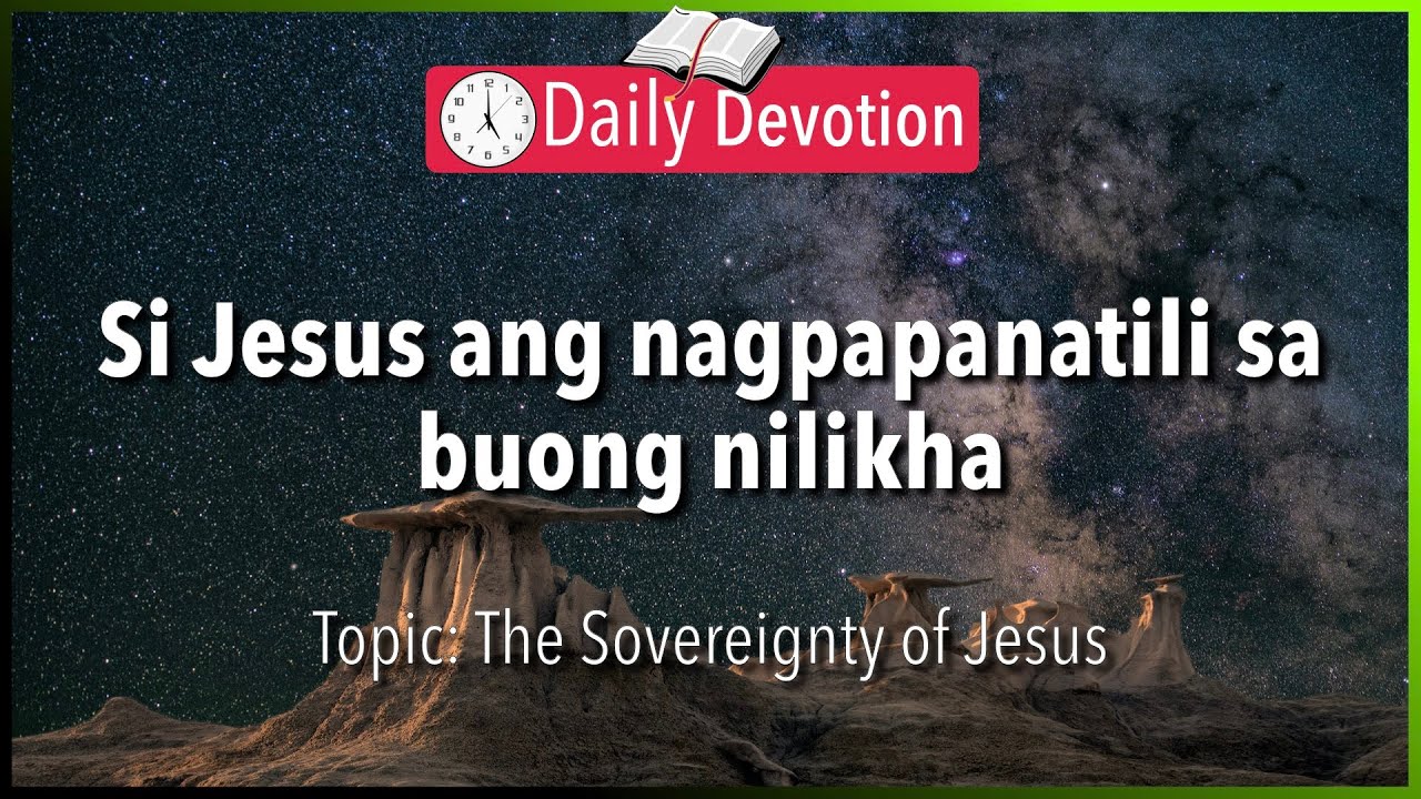 July 5: Colossians 1:15-17 - Jesus is the sustainer of all things - 365 ...