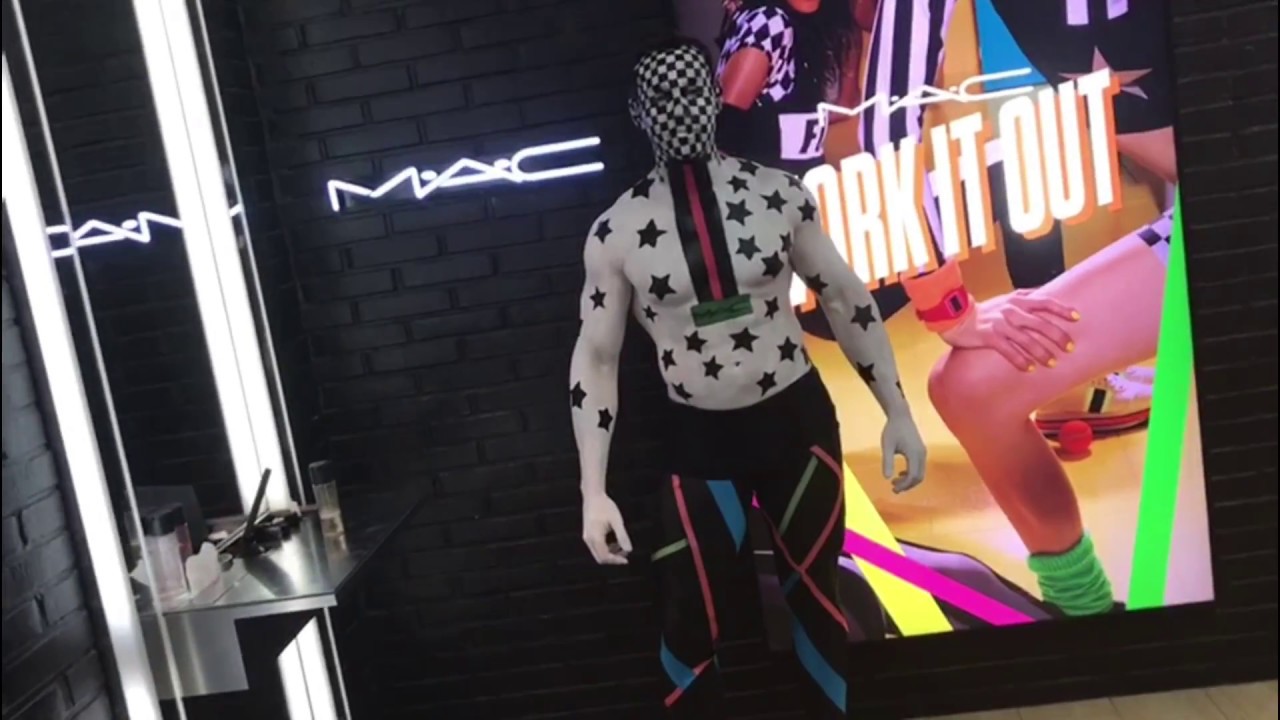 MAC Cosmetic body painting - Arioms - YouTube