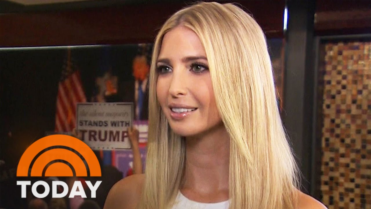 Ivanka Trump: ‘I Am Proud Of The Job’ Melania Did In RNC Speech | TODAY ...