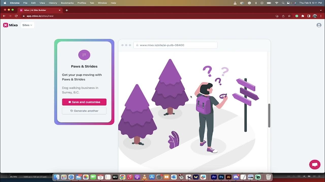 Website Design using AI - MIXO.IO - Tutorial - YouTube