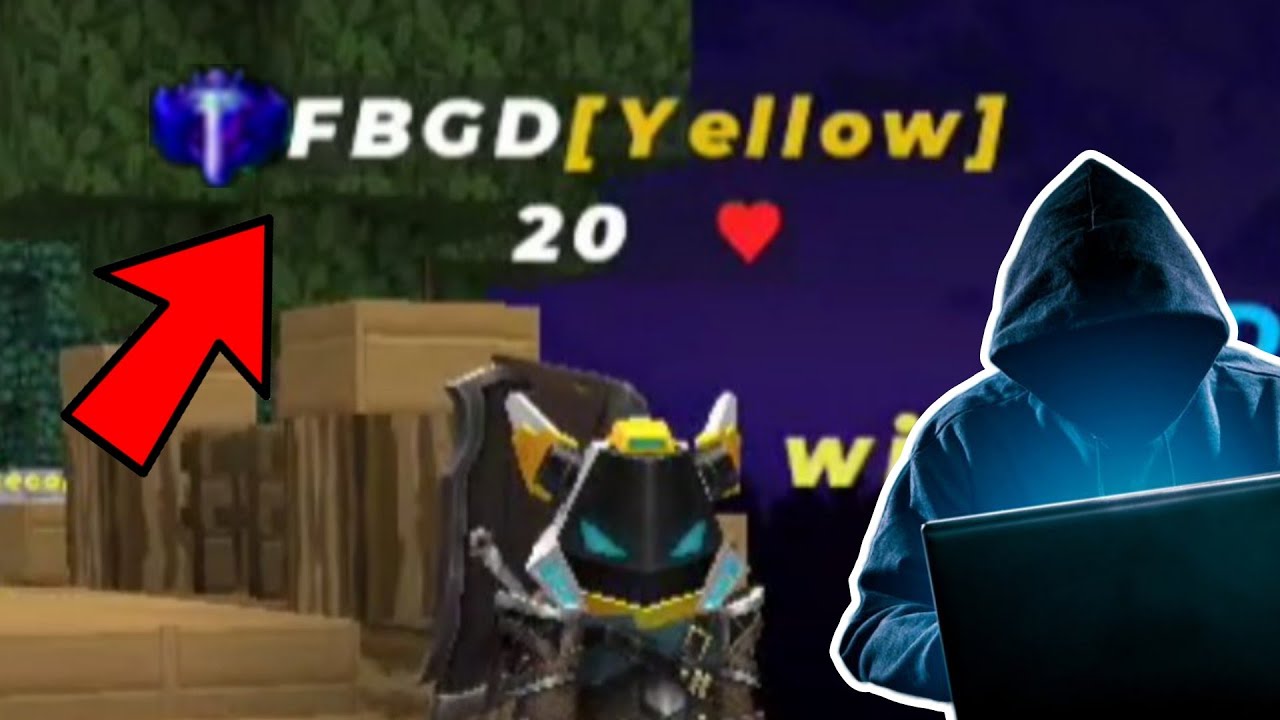 Met *FBGD* Hacker in BedWars!? 😭 He Destroyed the Whole Players ...