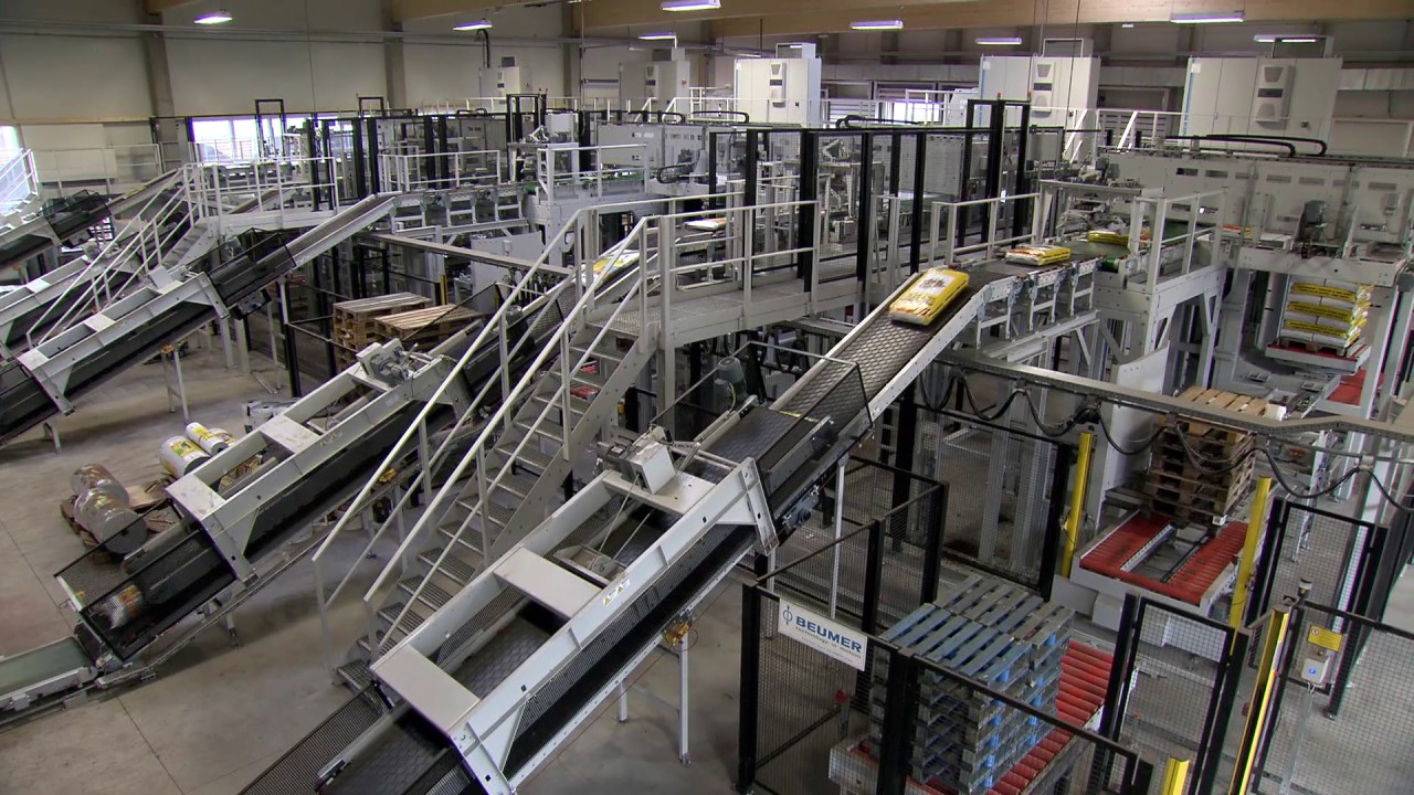 Palletising and Packaging Systems at Terrasan - YouTube