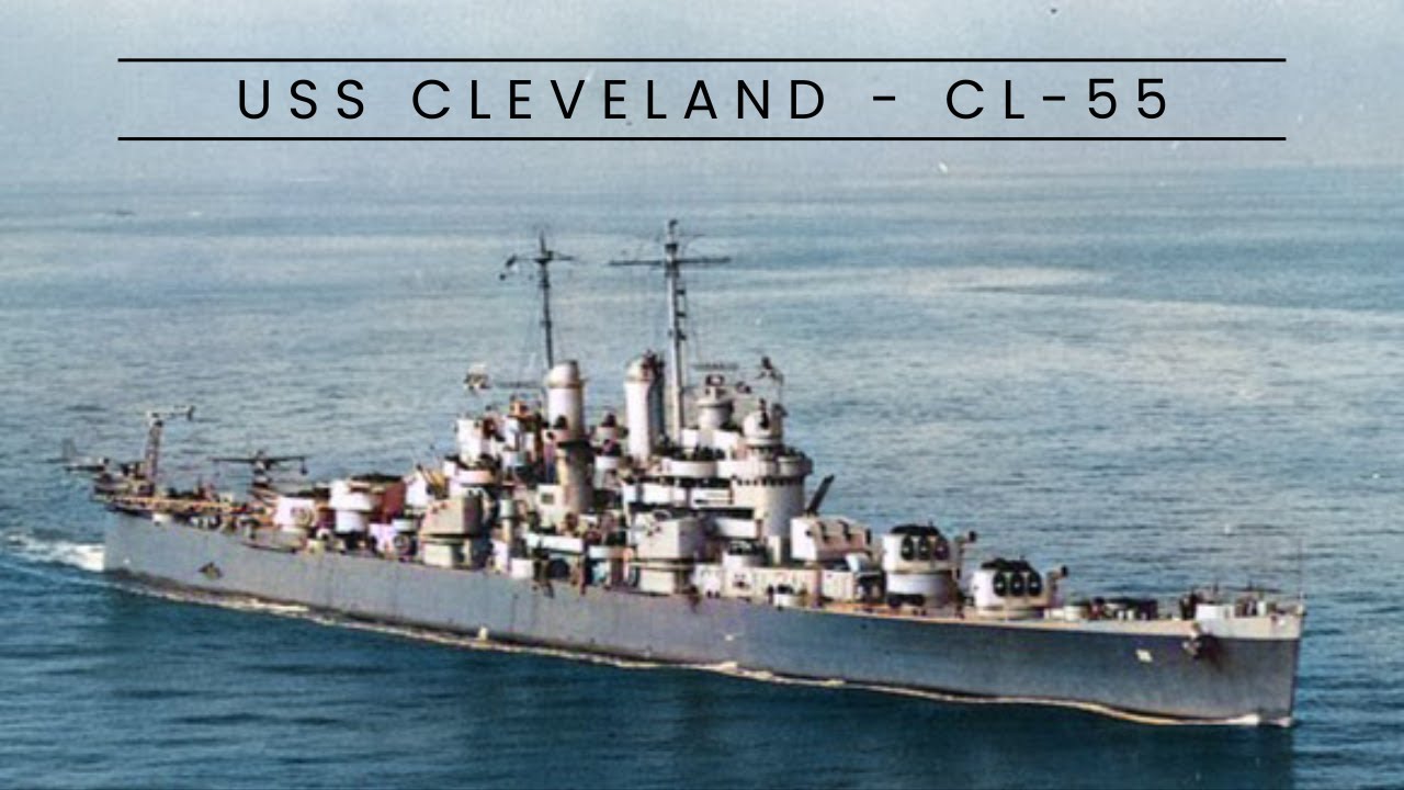 USS Cleveland - CL-55 (Cruiser) - YouTube