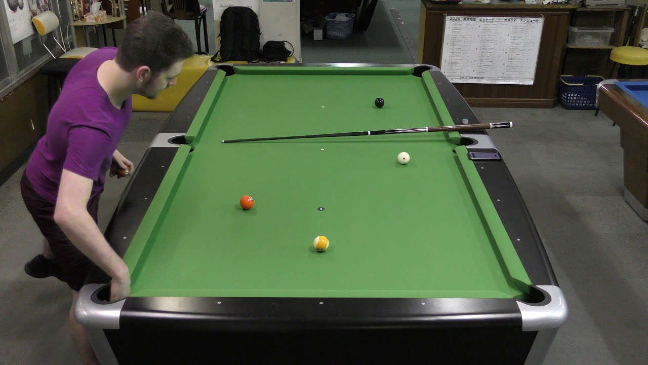 Billiard Contest #7 - 30 points (perfect score), Julian Serradilla ...