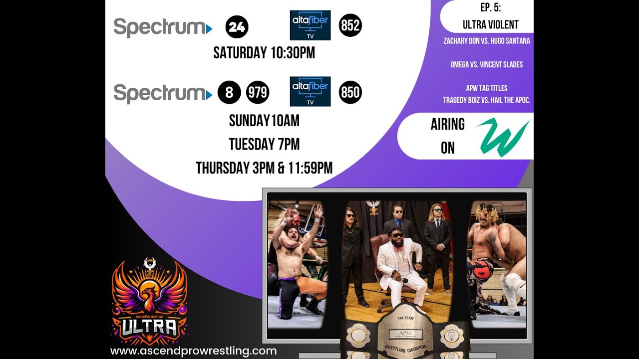 APW Ultra Episode 5 - Ultra Violent (Hugo vs. Cutman, Omega vs. Slades ...